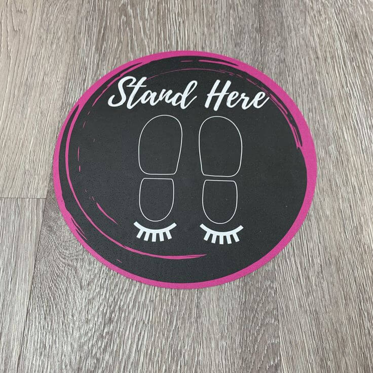 Floor Stickers Printing - Pearce Media